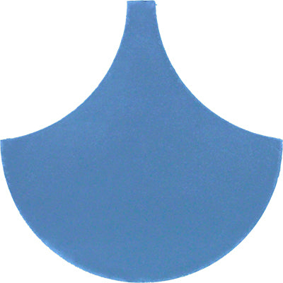 Mission Arabesque Blue Fonce 8" Fish Scale Encaustic Cement Tile ...