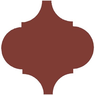 Mission Arabesque Malaga D'Hanis Red 10"x10" Cement Tile – Avente Tile