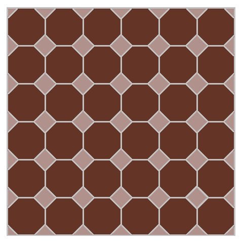 octagonal pattern tile