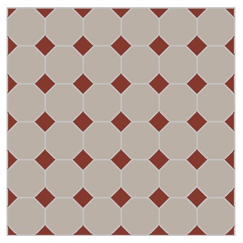 octagon pattern tile